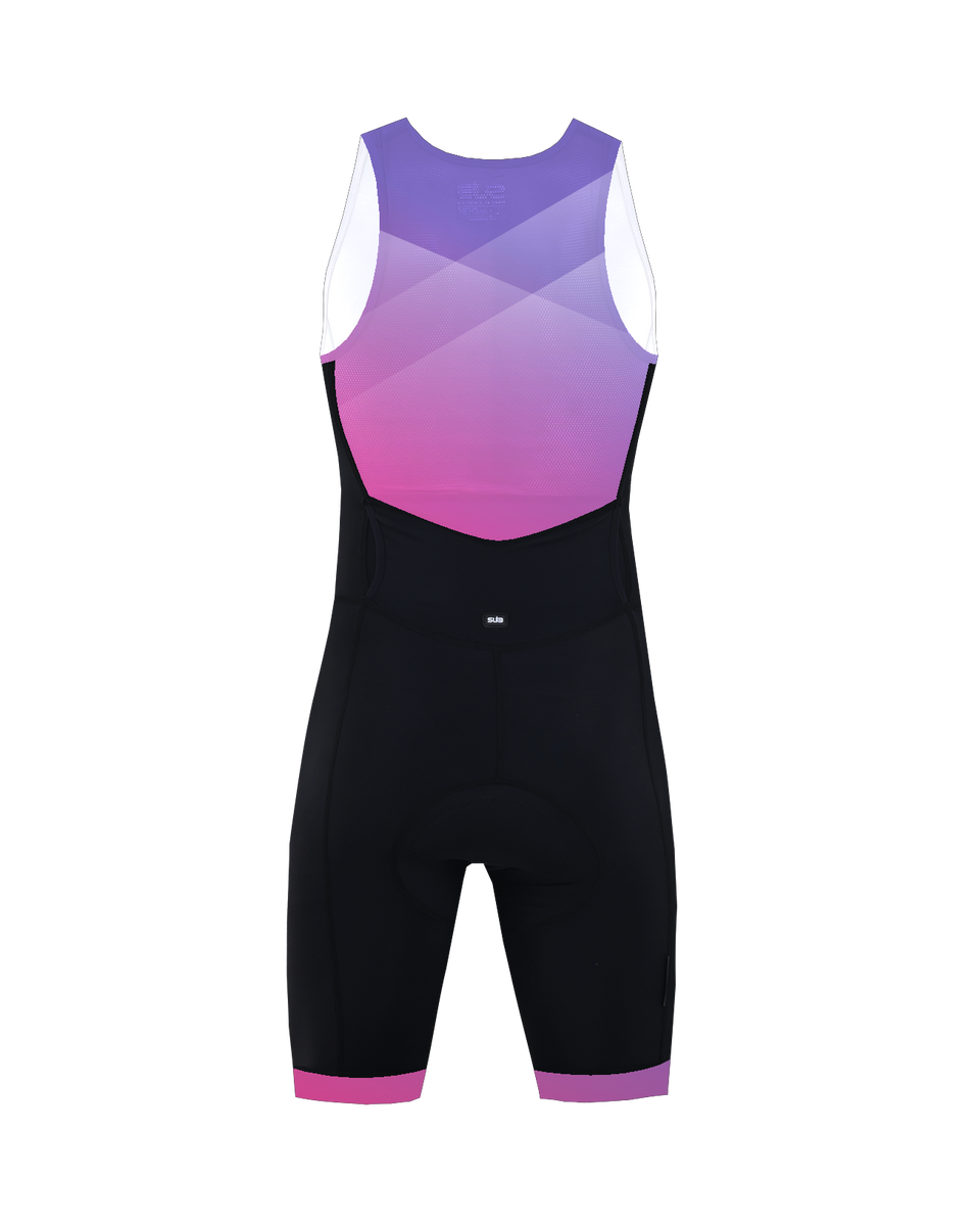 BLAST MEN SLEEVELESS TRISUIT PURPLE – Subjersey